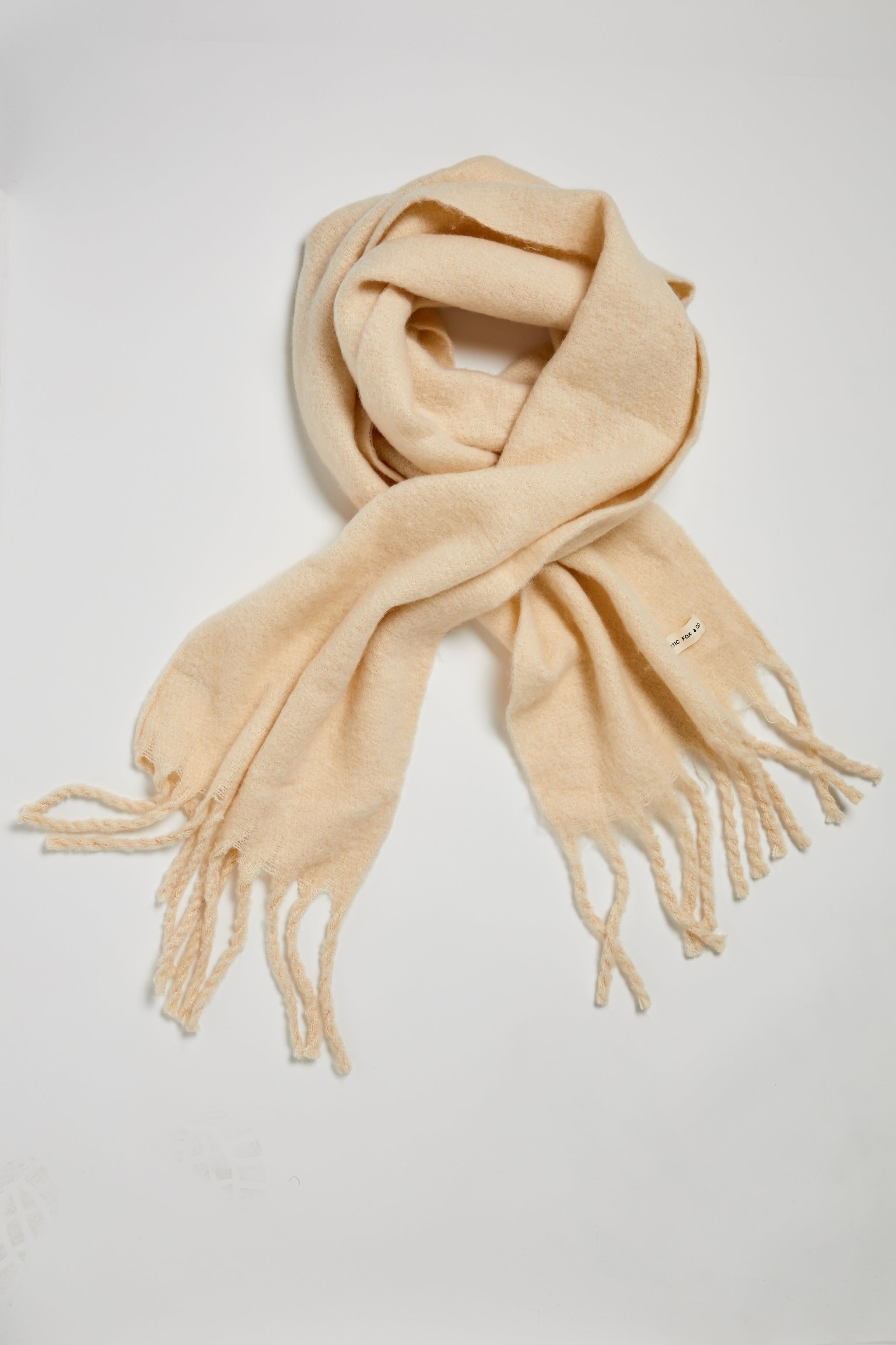 Arctic Fox & Co. The Reykjavik Scarf Pebble Beige – Youshouldbehair