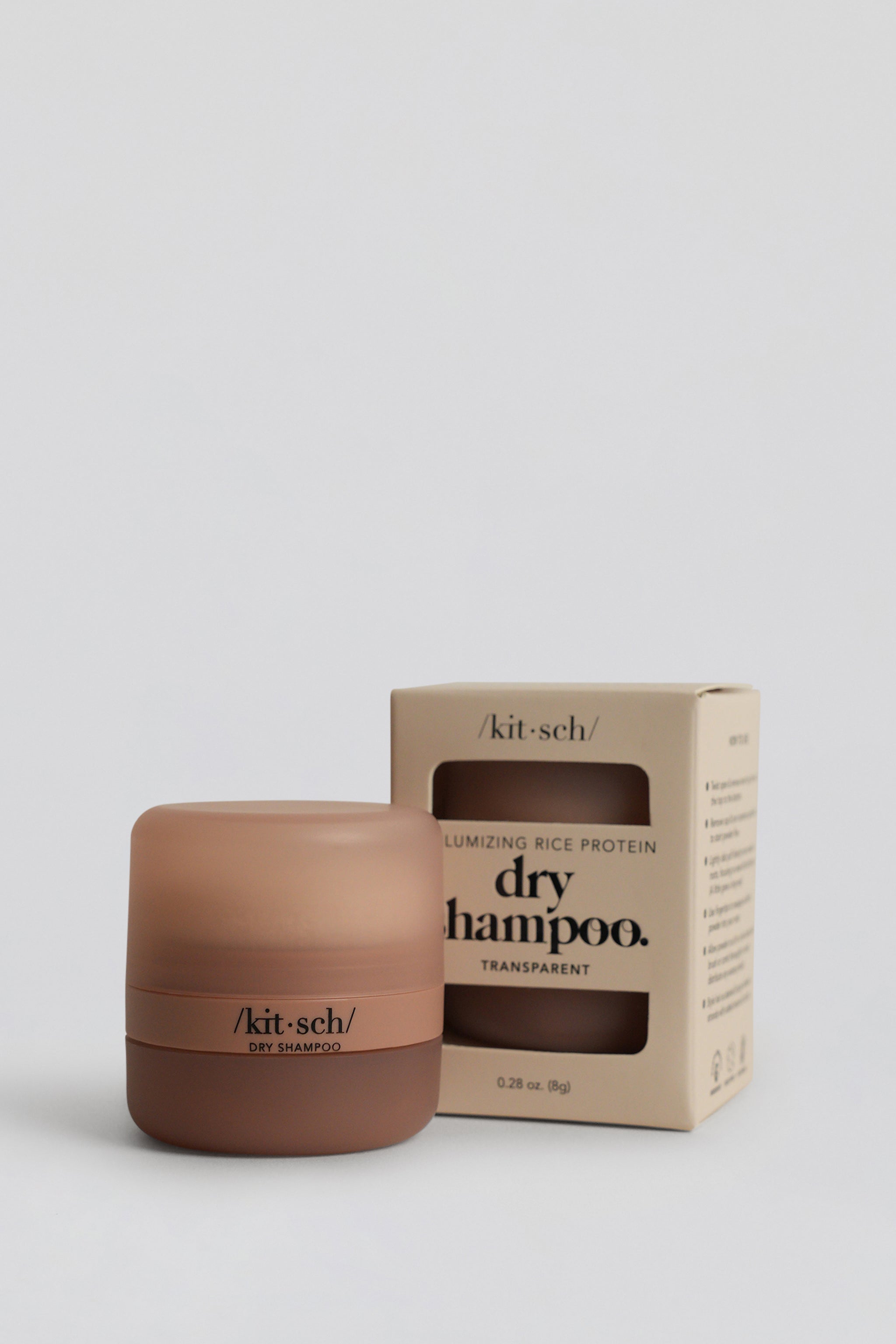 Kitsch Volumizing Rice Protein Dry Shampoo - Transparent Powder ...