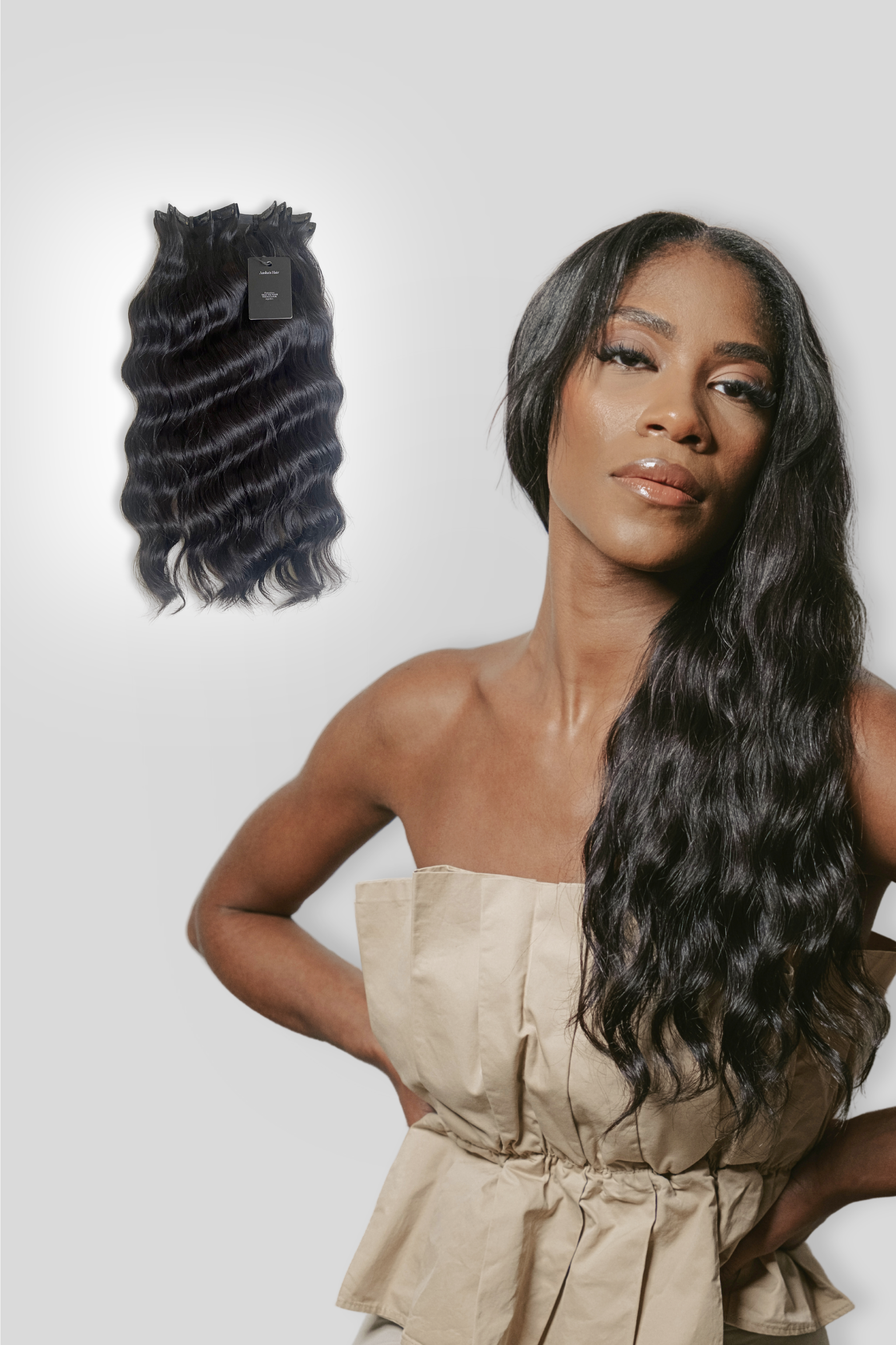 Aasha's Hair So Wavy - "The Volume Set" Seamless Clip in Extensions ...
